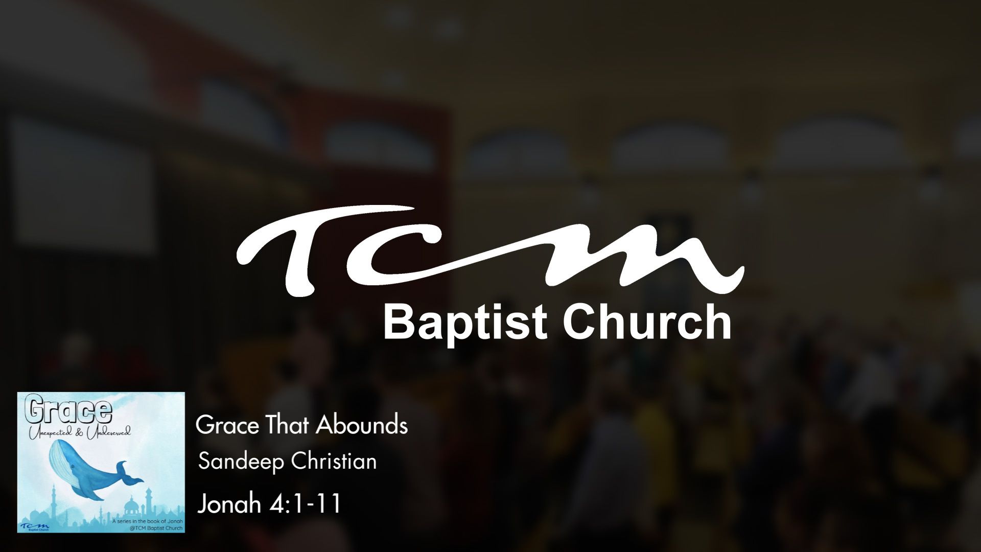 Home - TCM Baptist Church